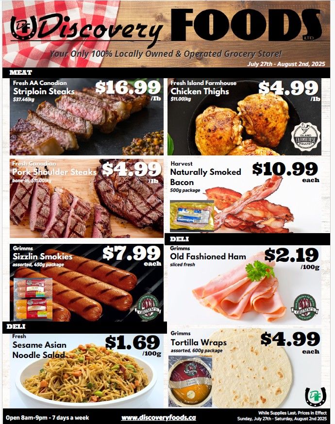 Discovery Foods Flyer July 27 to August 2