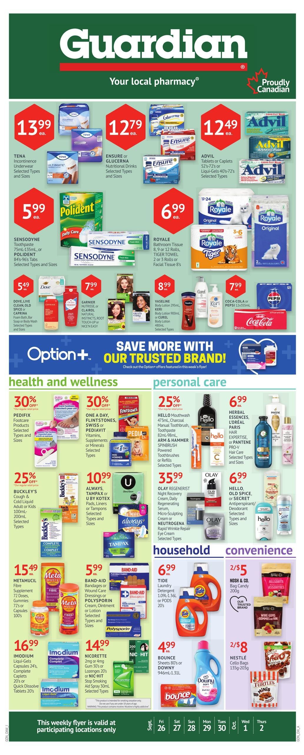 Guardian Flyer September 26 to October 2