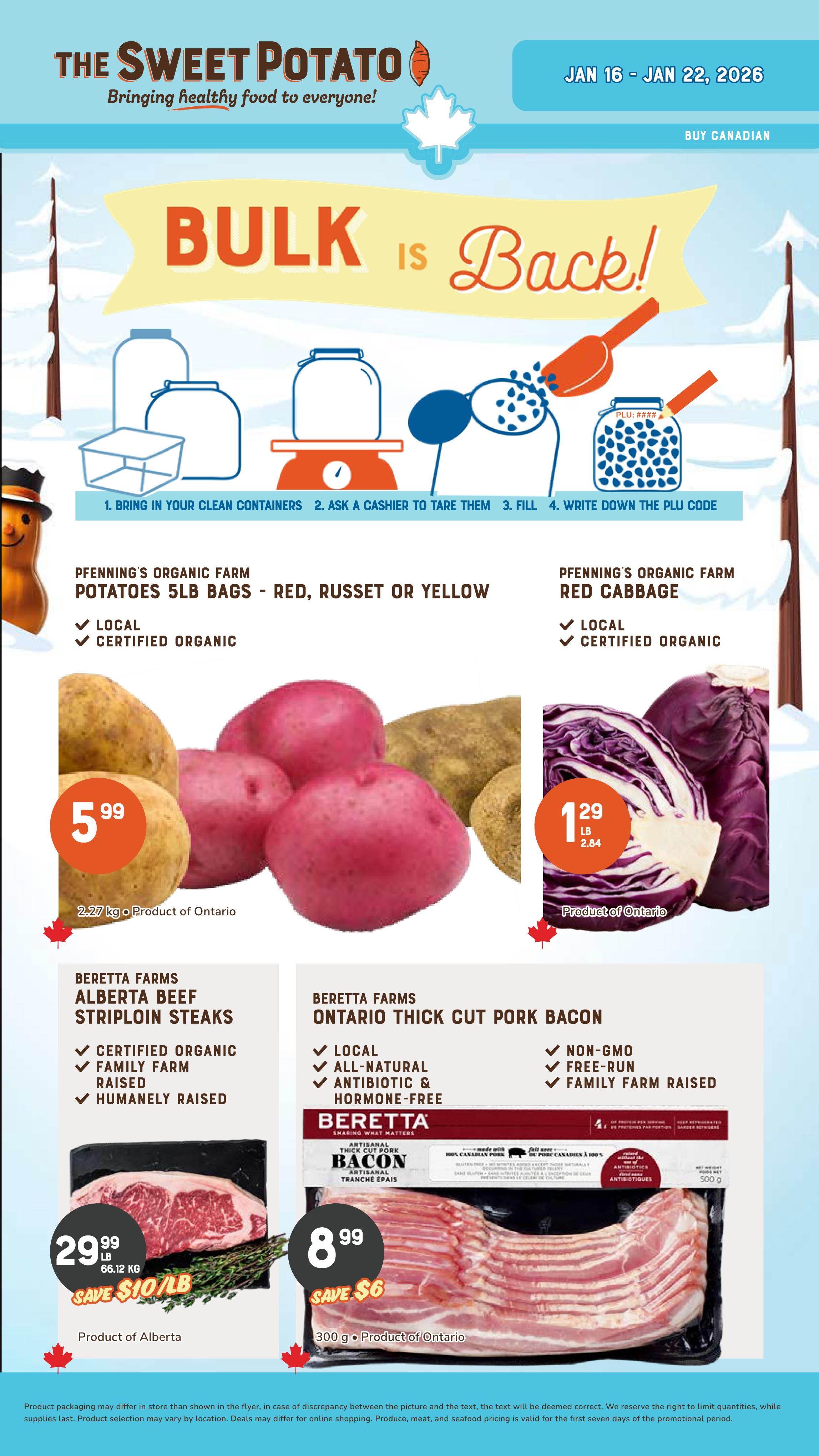 The Sweet Potato Flyer January 16 to 22