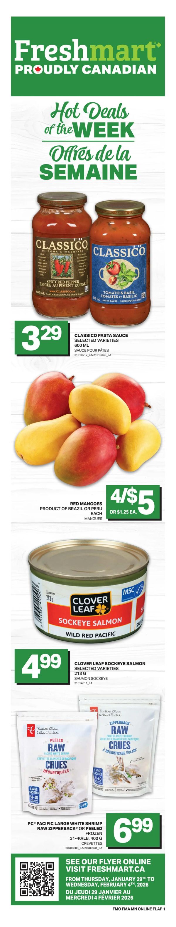 Freshmart (Atlantic) Flyer January 29 to February 4